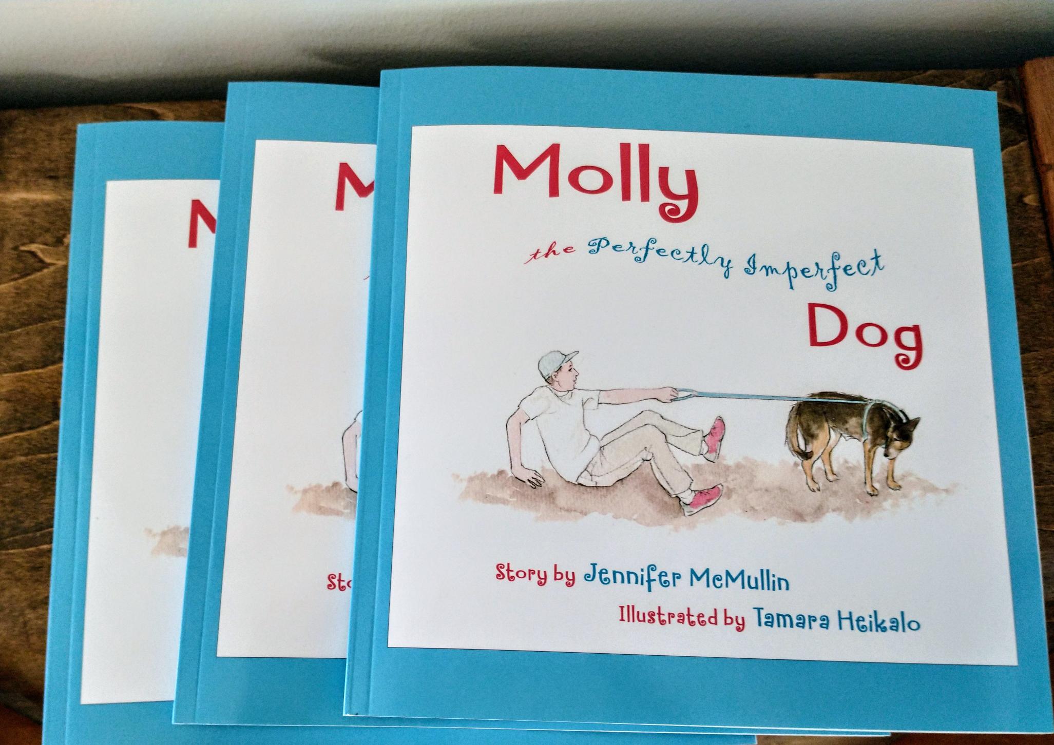 Copies of Molly are here! – Welcome to Jennifer McMullin's Website
